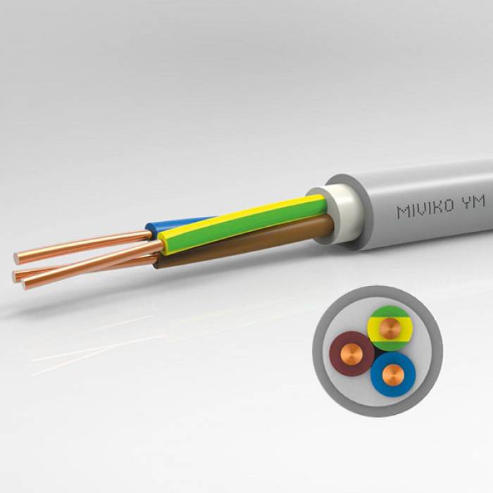 Kabel (MV) PPY - 3x1.5 / Uzidni | Mayur Shop